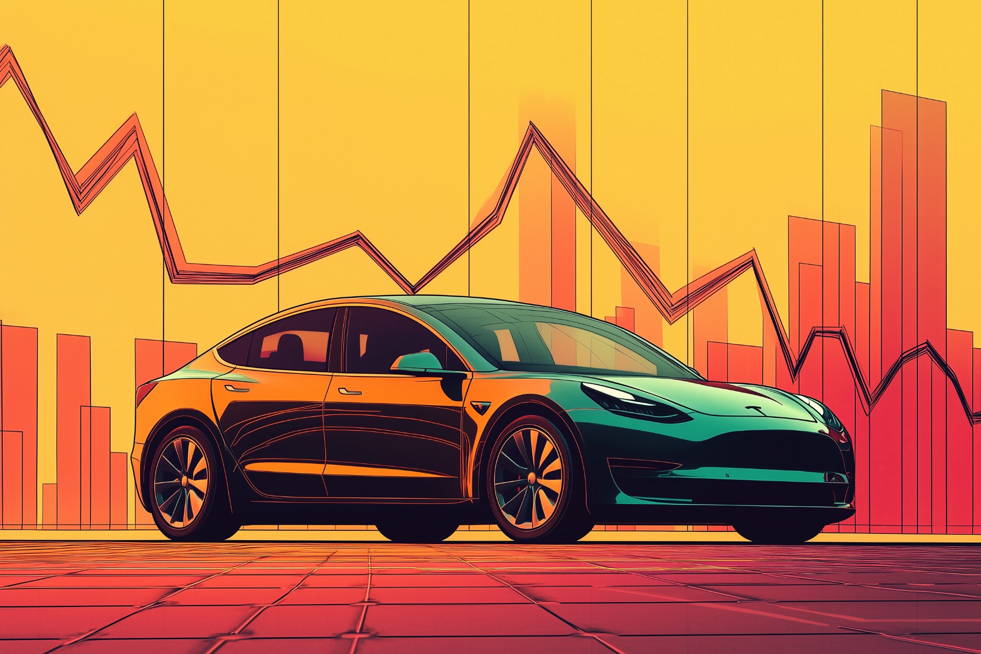 Tesla Stock Takes a Tumble in 2025 - Modded
